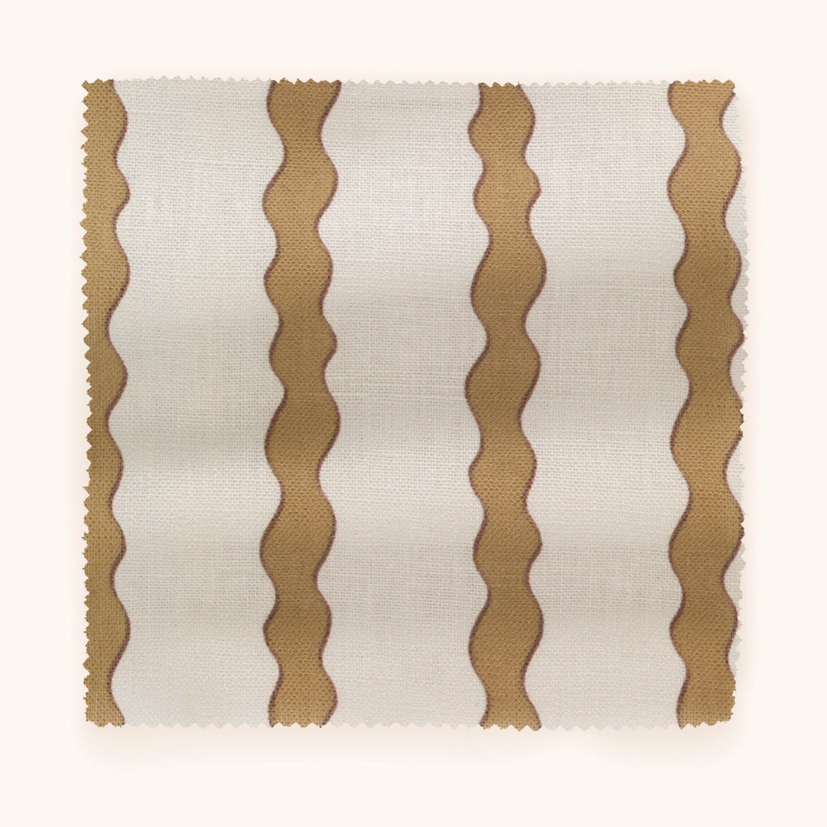 Scroll Stripe - Saffron (Fabric) – Parker & Jules